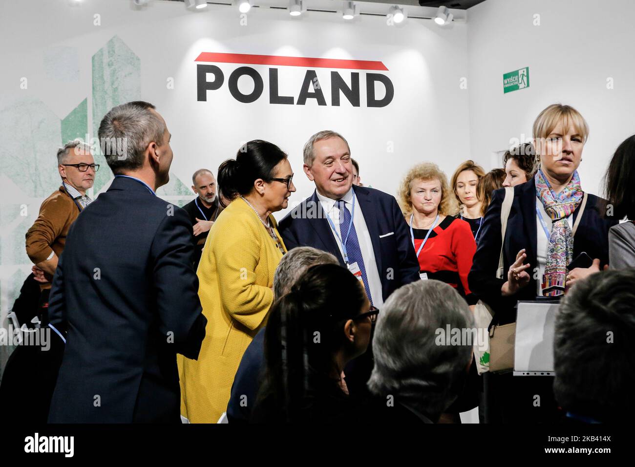 Minister of Environment of Poland, Henryk Kowalczyk during a side event ...