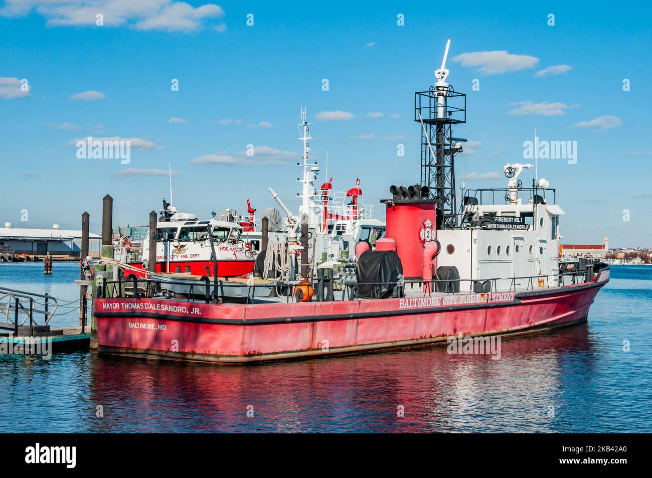 Baltimore fire department hi-res stock photography and images - Alamy