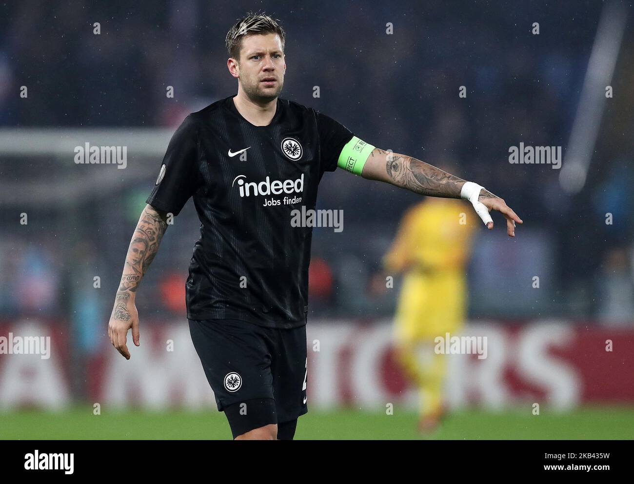 Rome olimpico stadium uefa europa league football soccer hi-res stock ...