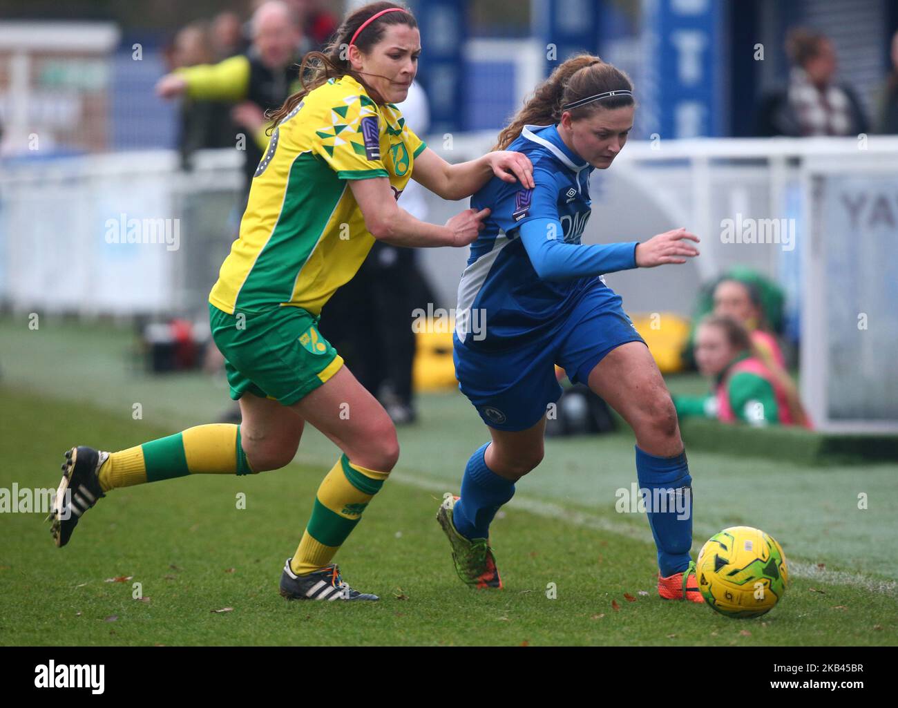 London, England - December 16, 2018 Broghan Kelly of Billericay Town ...