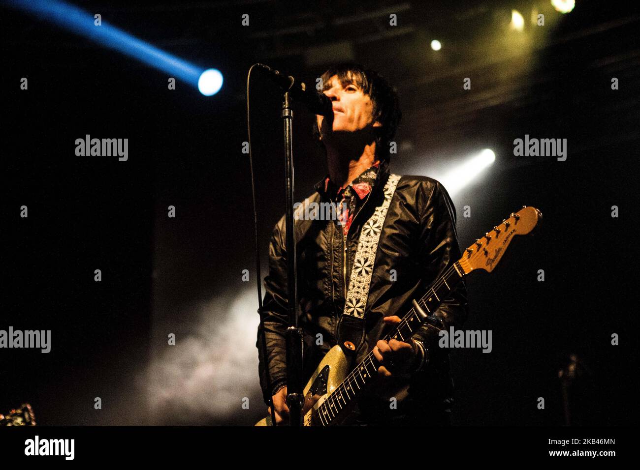 The english singer and song-writer Johnny Marr performing live at ...
