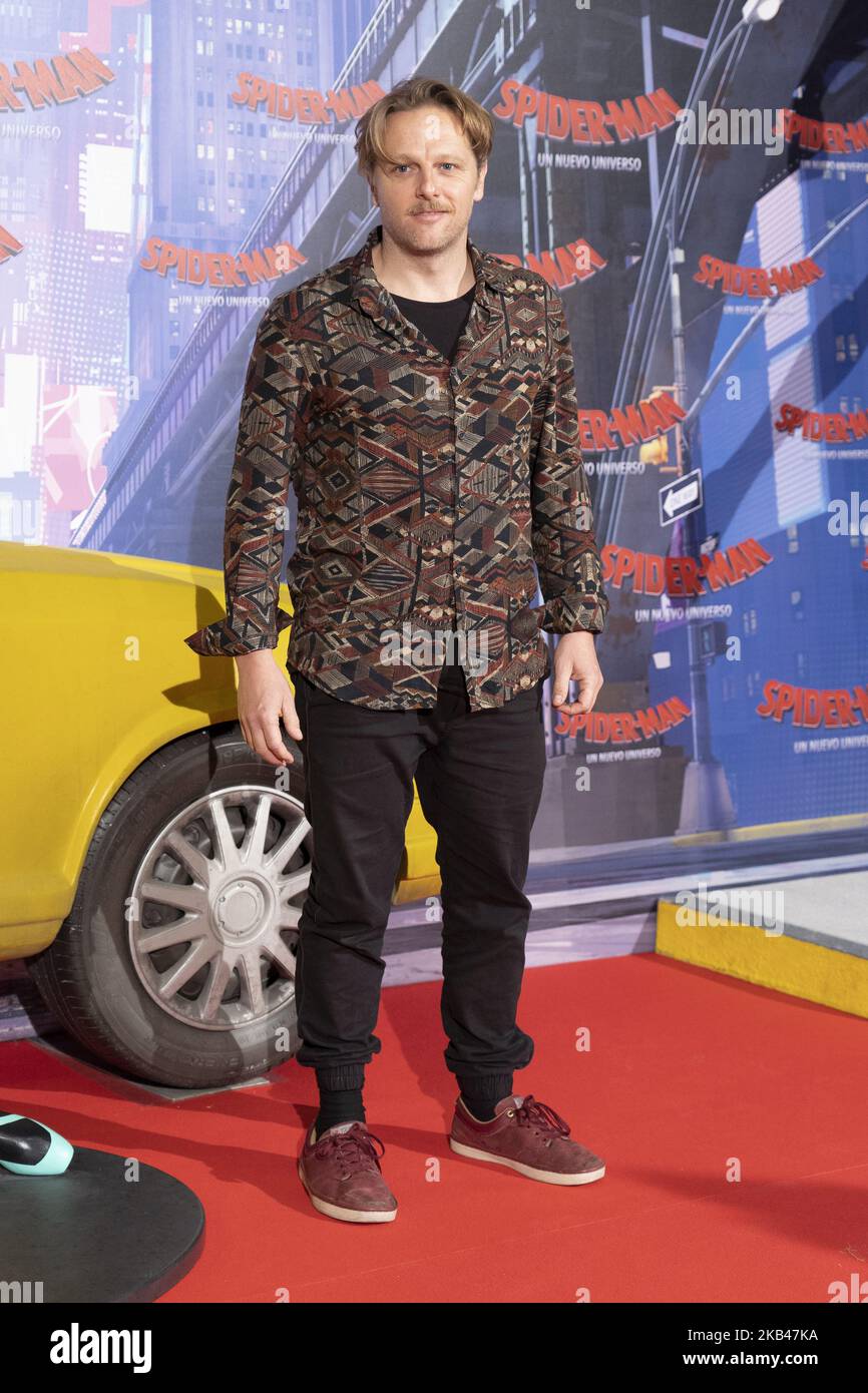 Juan Diaz attends the 'Spider-Man: Un Nuevo Universo' (Spider-Man: Into ...