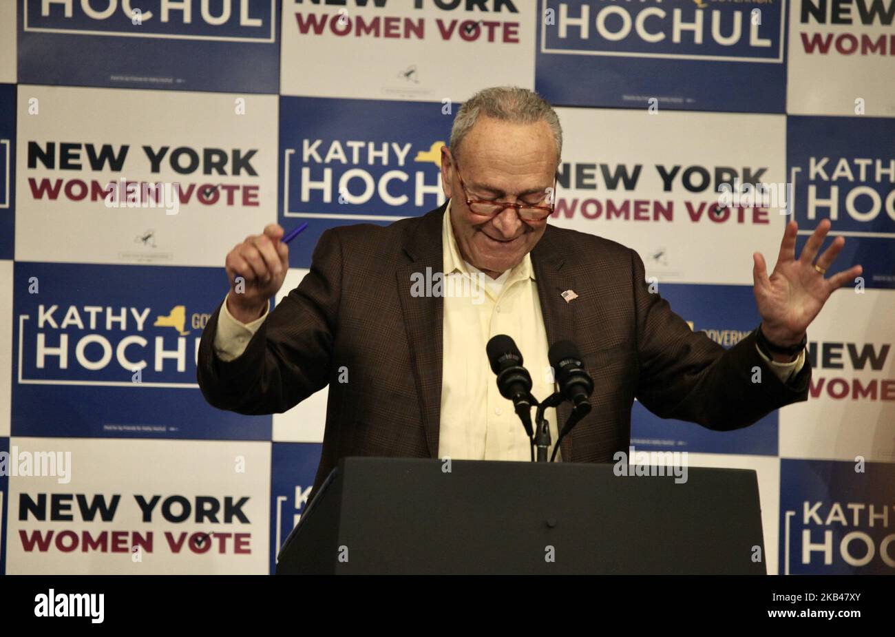 New York, USA. 3rd Nov, 2022. (NEW) Chuck Schumer during US Vice ...