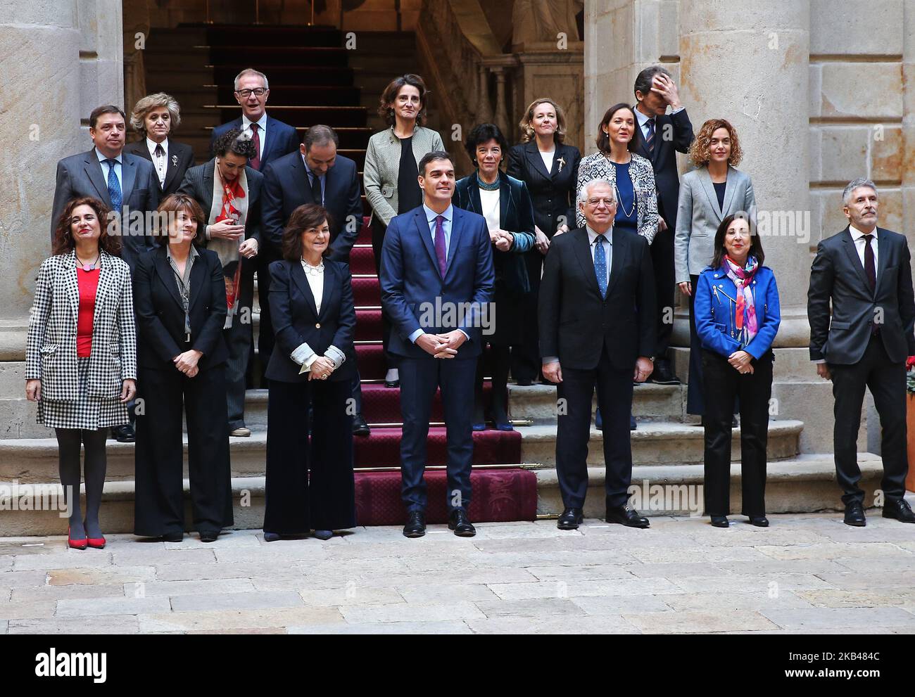 the Government of Pedro Sanchez during the Council of Ministers of the ...