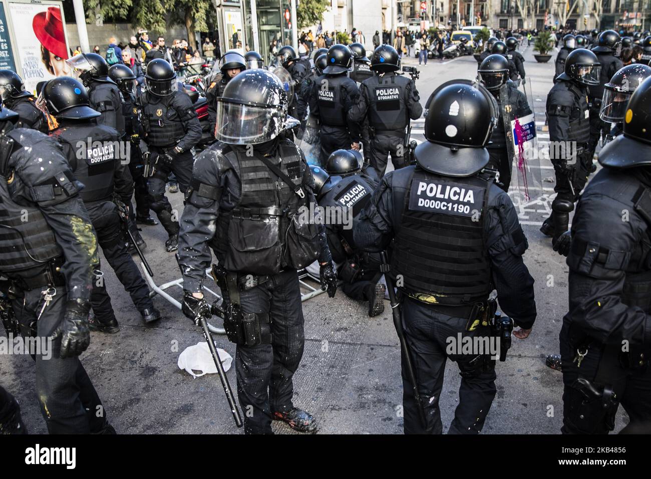 The Catalan Police "Mossos d'Esquadra" and the Spanish Police "Policia ...