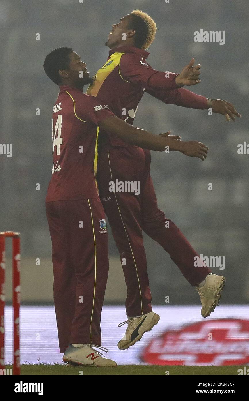 West indies cricketer keemo paul hi-res stock photography and images ...