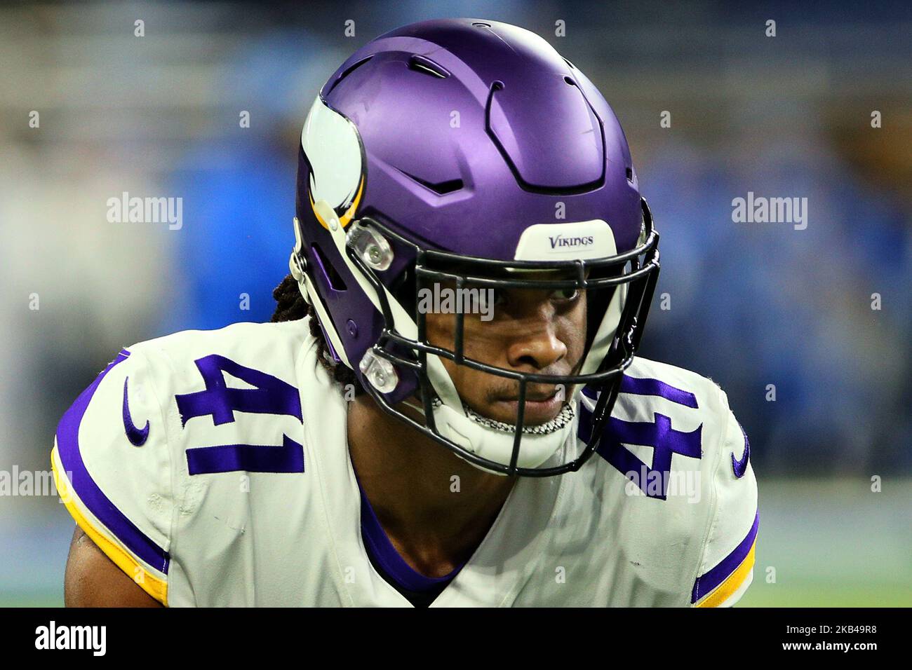 Minnesota Vikings defensive back Anthony Harris (41) during warmups ...