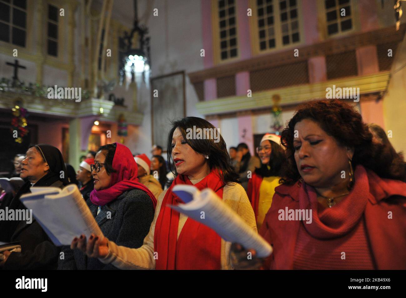 Nepalese catholics hi-res stock photography and images - Alamy