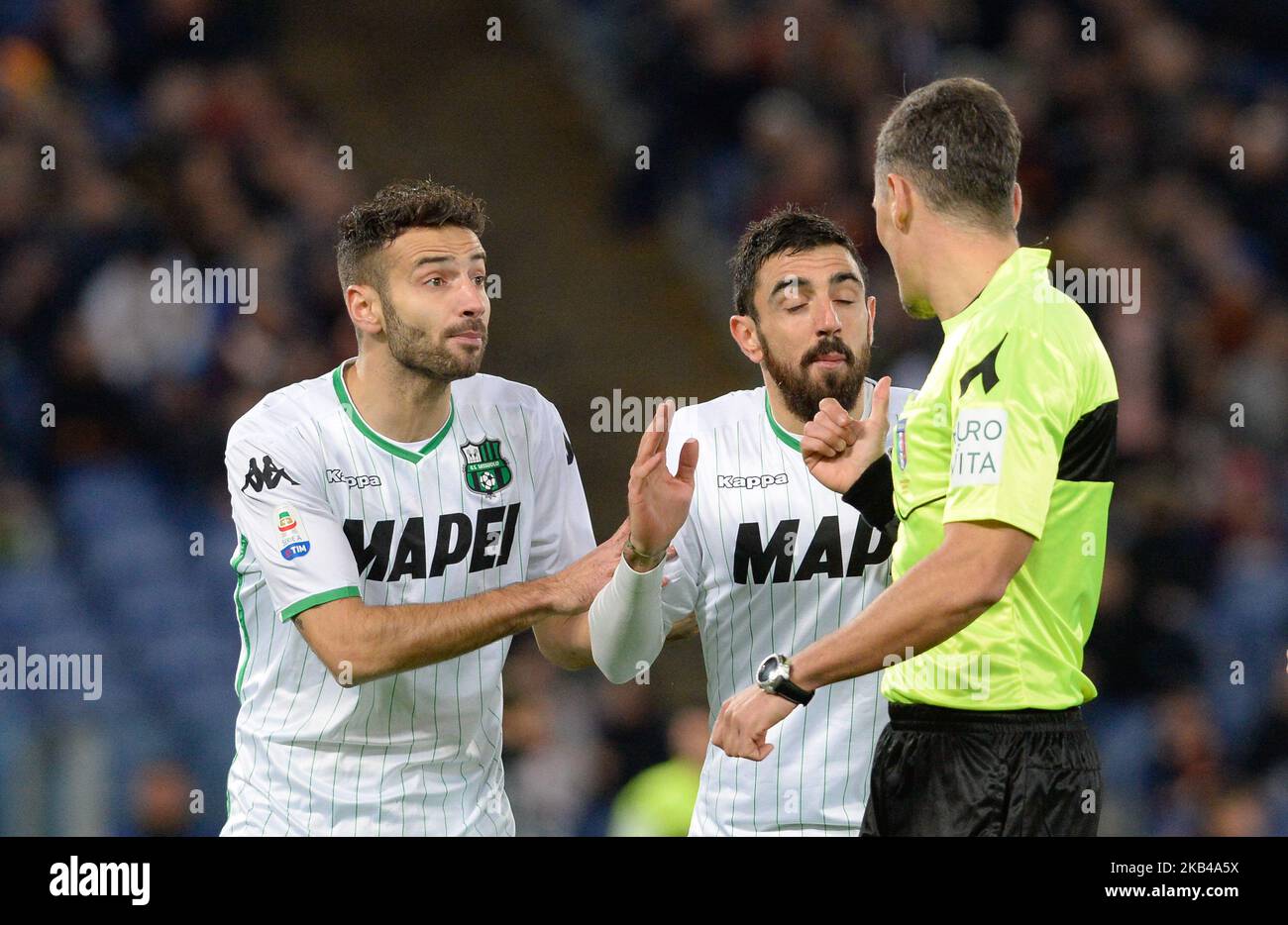 Gianmarco Ferrari during the Italian Serie A football match between A.S ...