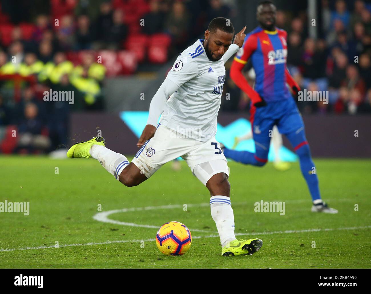 Cardiff City's Junior Hoilett during English Premier League between ...