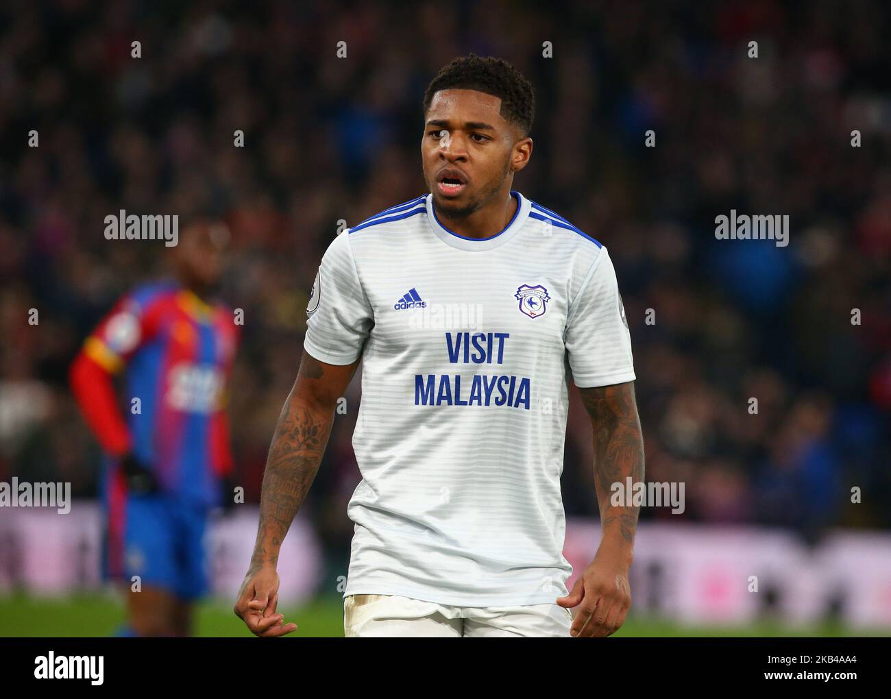 Cardiff City's Kadeem Harris during English Premier League between ...