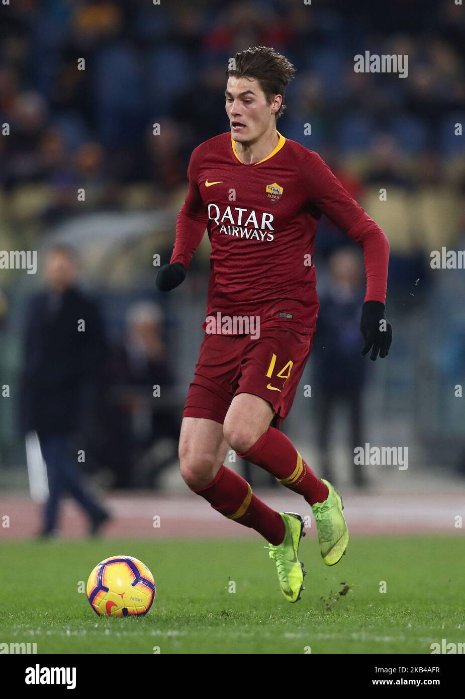 Serie A Patrik Schick of Roma at Olimpico Stadium in Rome, Italy on ...