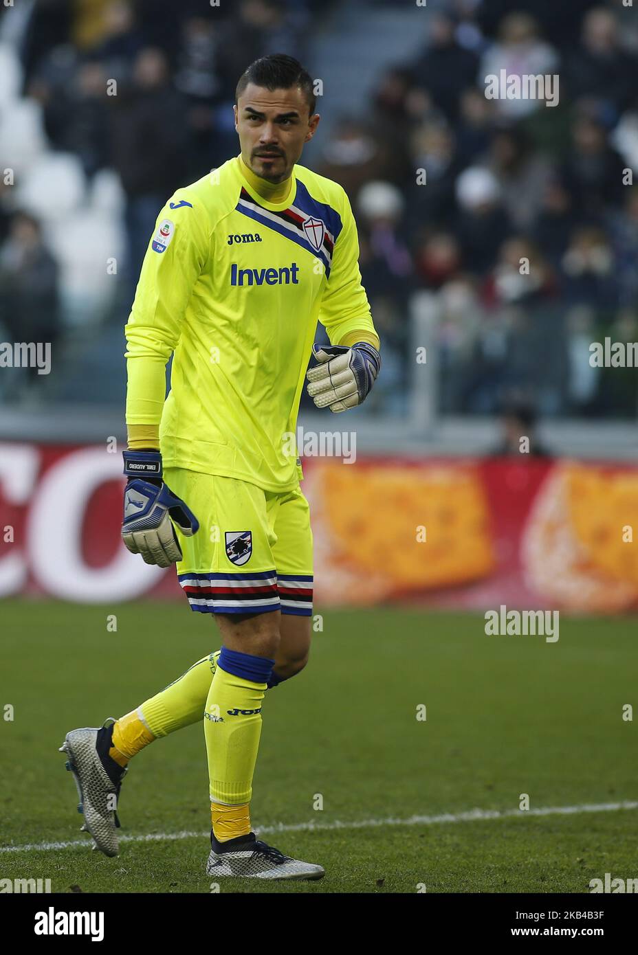 Emil Audero during Serie A match between Juventus v Sampdoria, in Turin ...