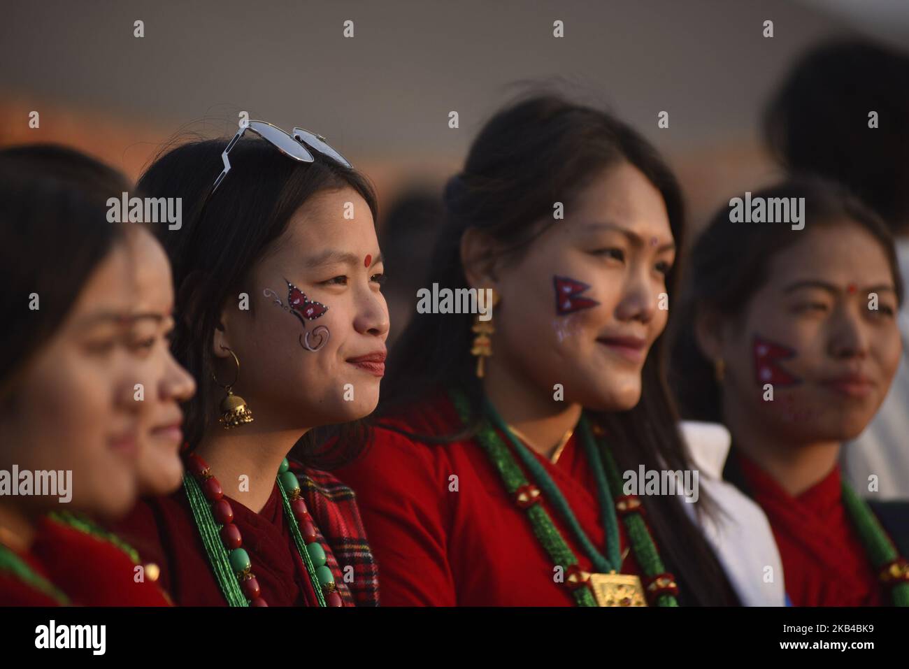 Gurung traditional attire hi-res stock photography and images - Alamy