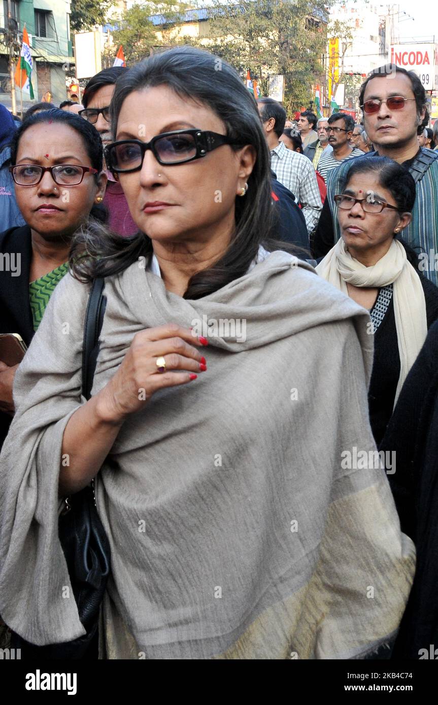 Actress Aparna Sen at the Indian Film Lover and celebrities take part ...
