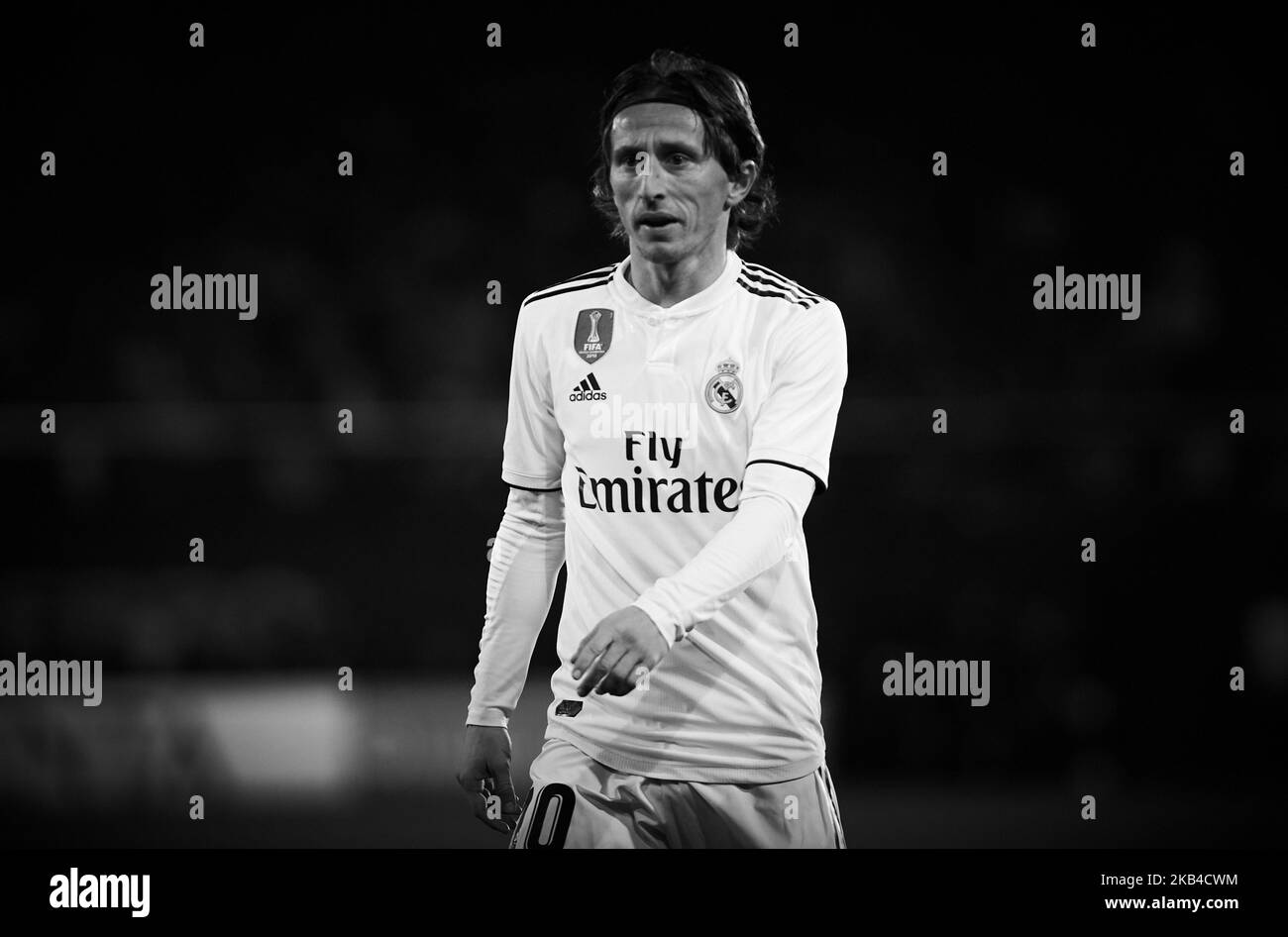 (EDITORS NOTE: This image has been converted to black and white). Luka ...