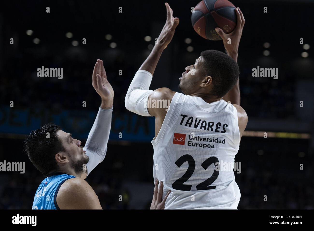 Walter Samuel Tavares of Real Madrid during Movistar Estudiantes vs ...