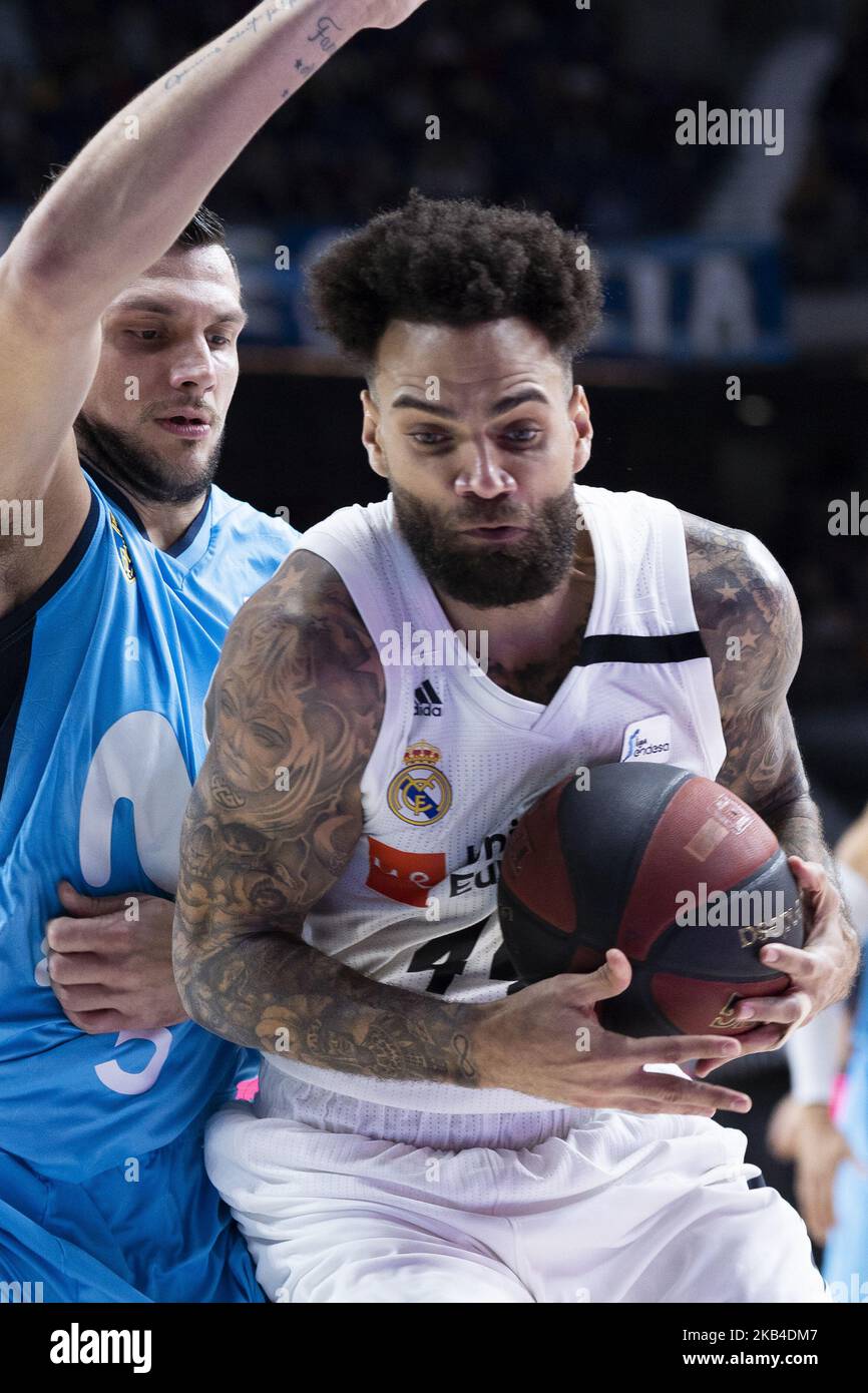 Jeffery Taylor of Real Madrid during Movistar Estudiantes vs Real ...