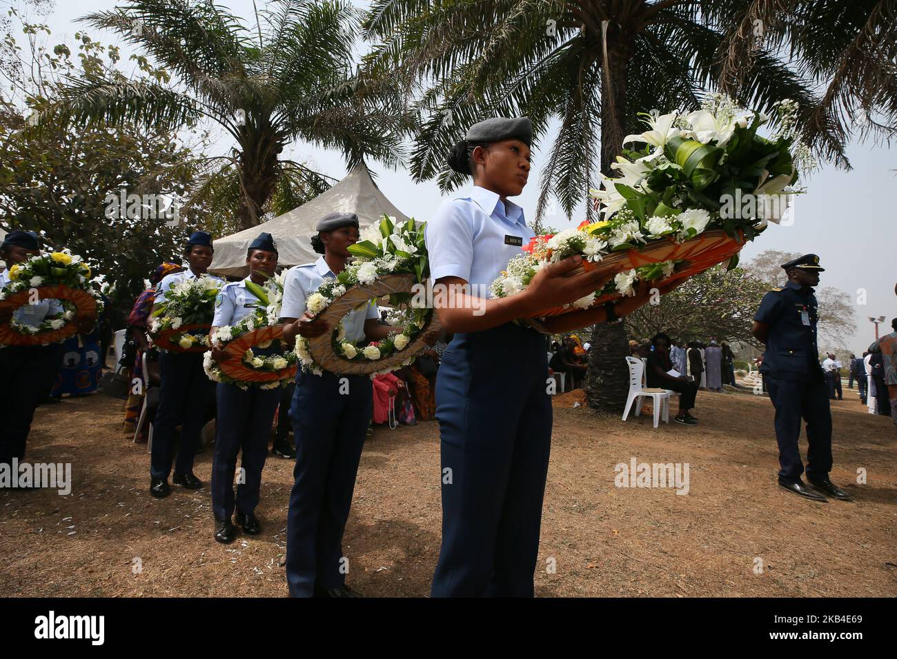 Funeral service for the the remains of five officers who died in the ...