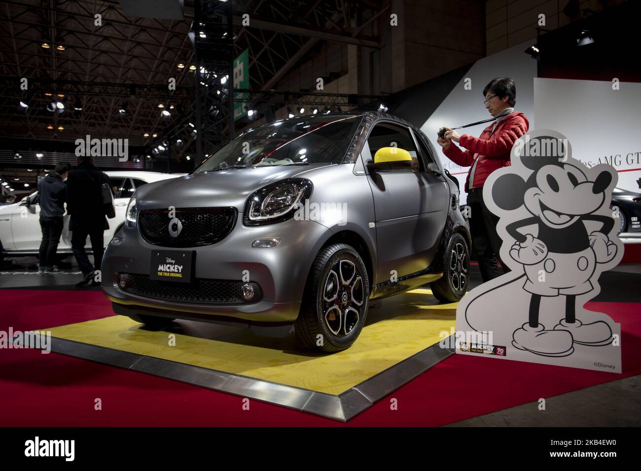 The Mercedes Brabus Mikey is displayed at the Mercedes-AMG booth of the ...