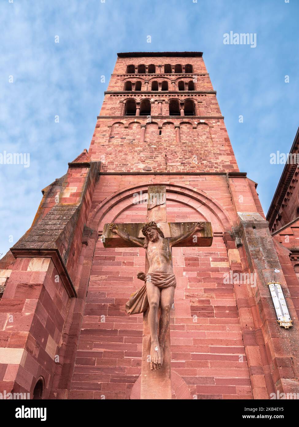 The Roman Catholic Church of Saint-Pantaleon is a Neo-Romanesque sacred ...