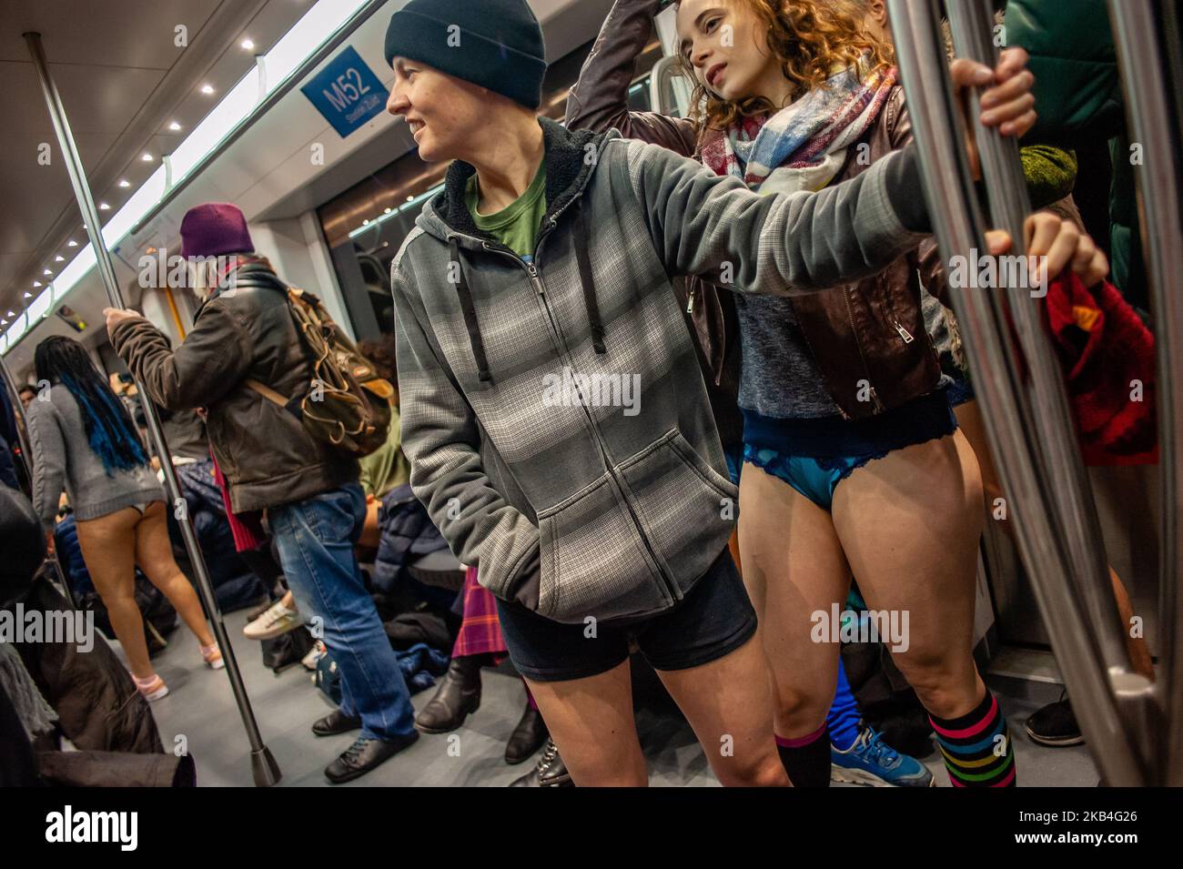 January 13th, Amsterdam. As in years past, there are No Pants Subway ...