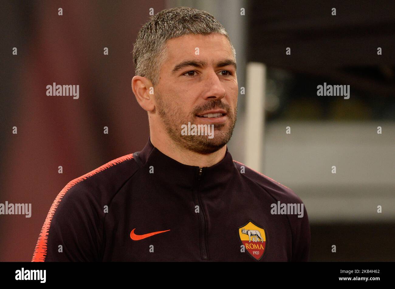 Aleksandar Kolarov during the Italian Cup football match between A.S ...