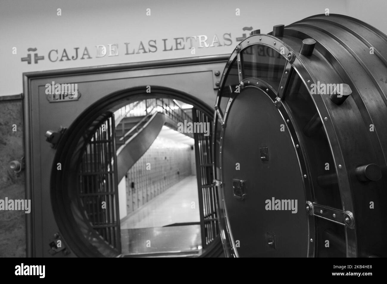 The Caja de las Letras, in the cervantes institute of madrid, where ...