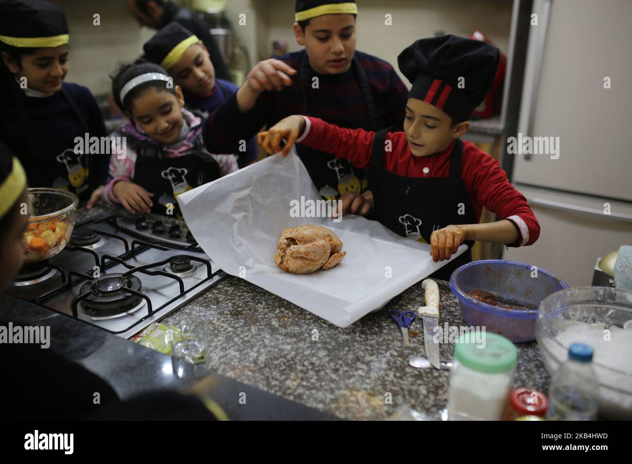 Gaza children smile hi-res stock photography and images - Alamy