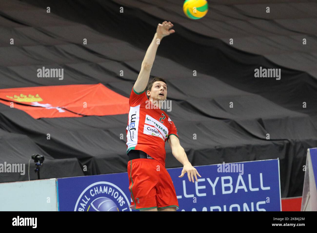 Greenyard maaseik volleyball trefl gdansk game match ergo arena sports ...