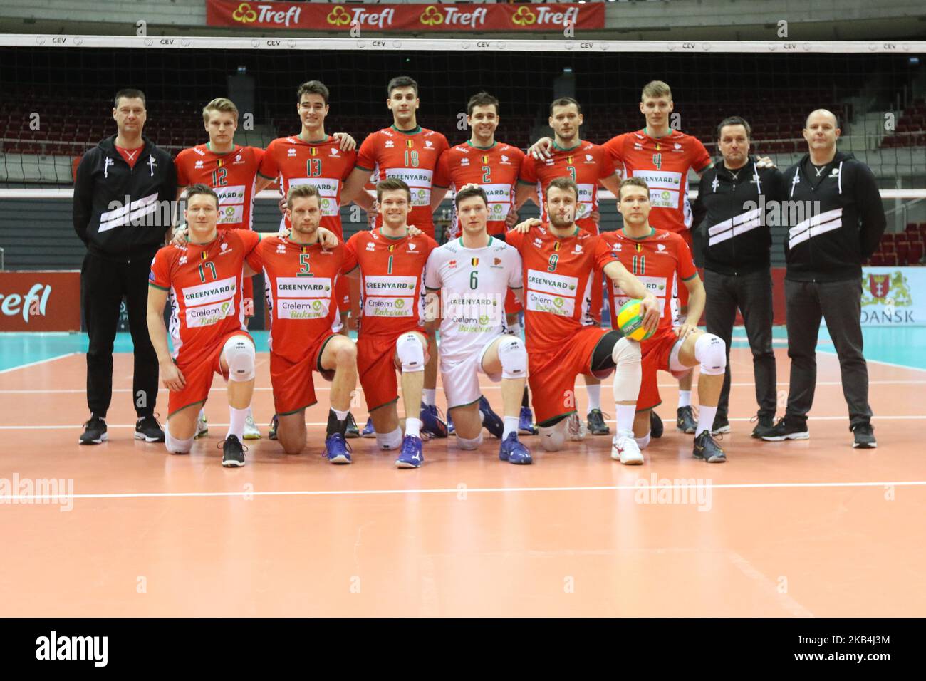 Greenyard maaseik volleyball trefl gdansk game match ergo arena sports ...