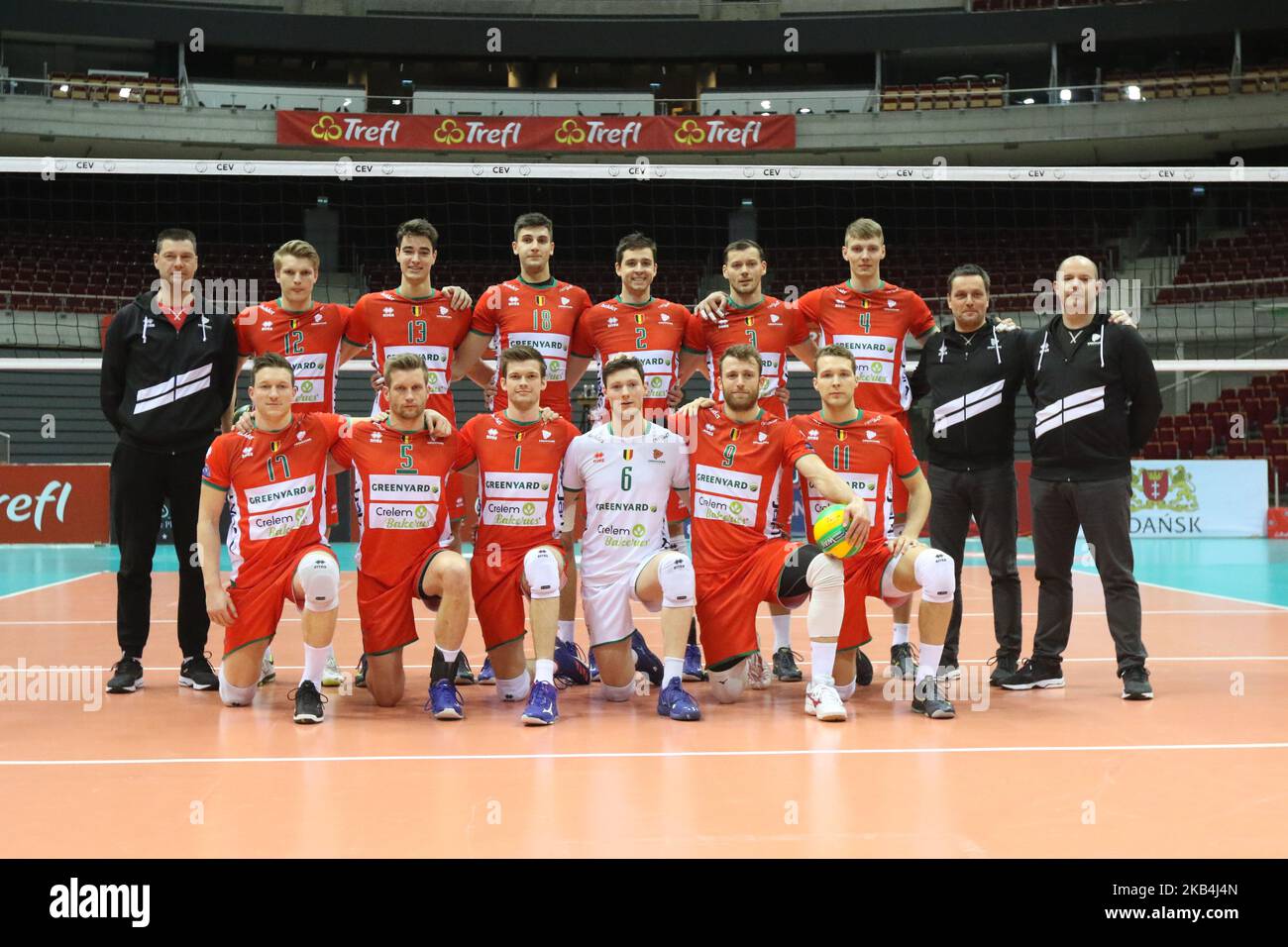Greenyard maaseik volleyball trefl gdansk game match ergo arena sports ...