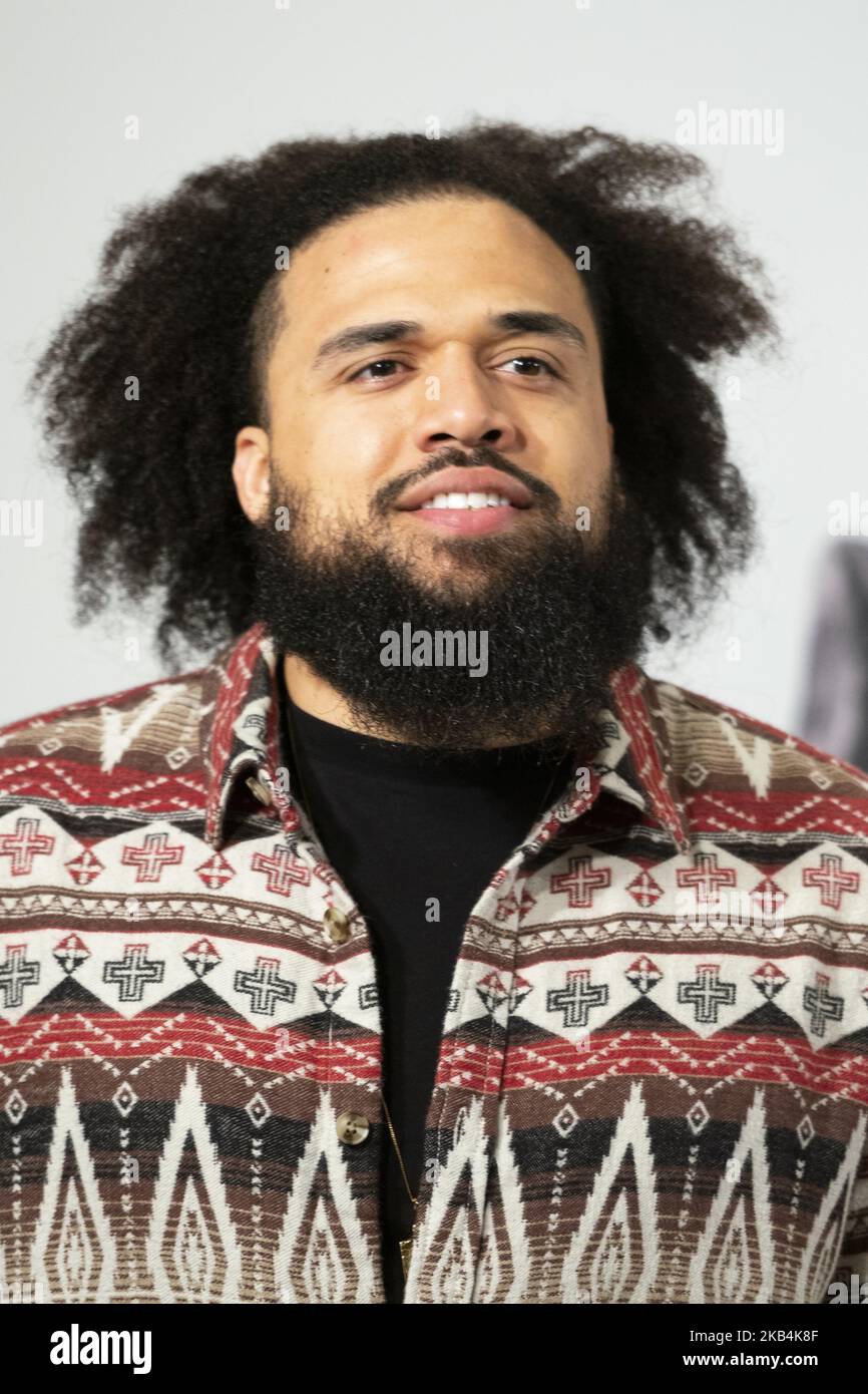 Steven Caple Jr. attends the Creed II photocall at Villamagna Hotel in ...