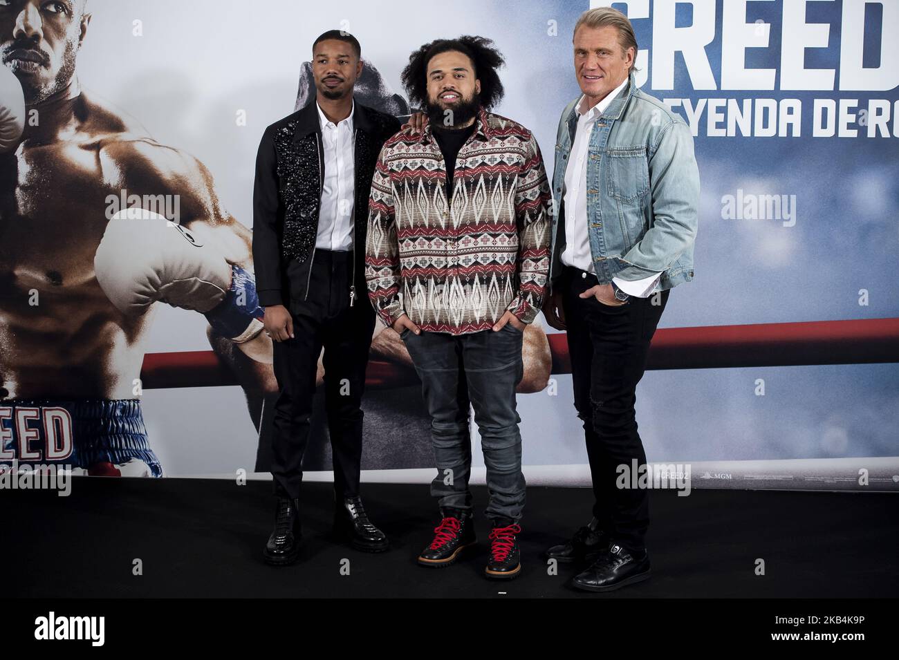American actor Michael B. Jordan, American director Steven Caple Jr ... American actor Michael B. Jordan, American director Steven Caple Jr ...