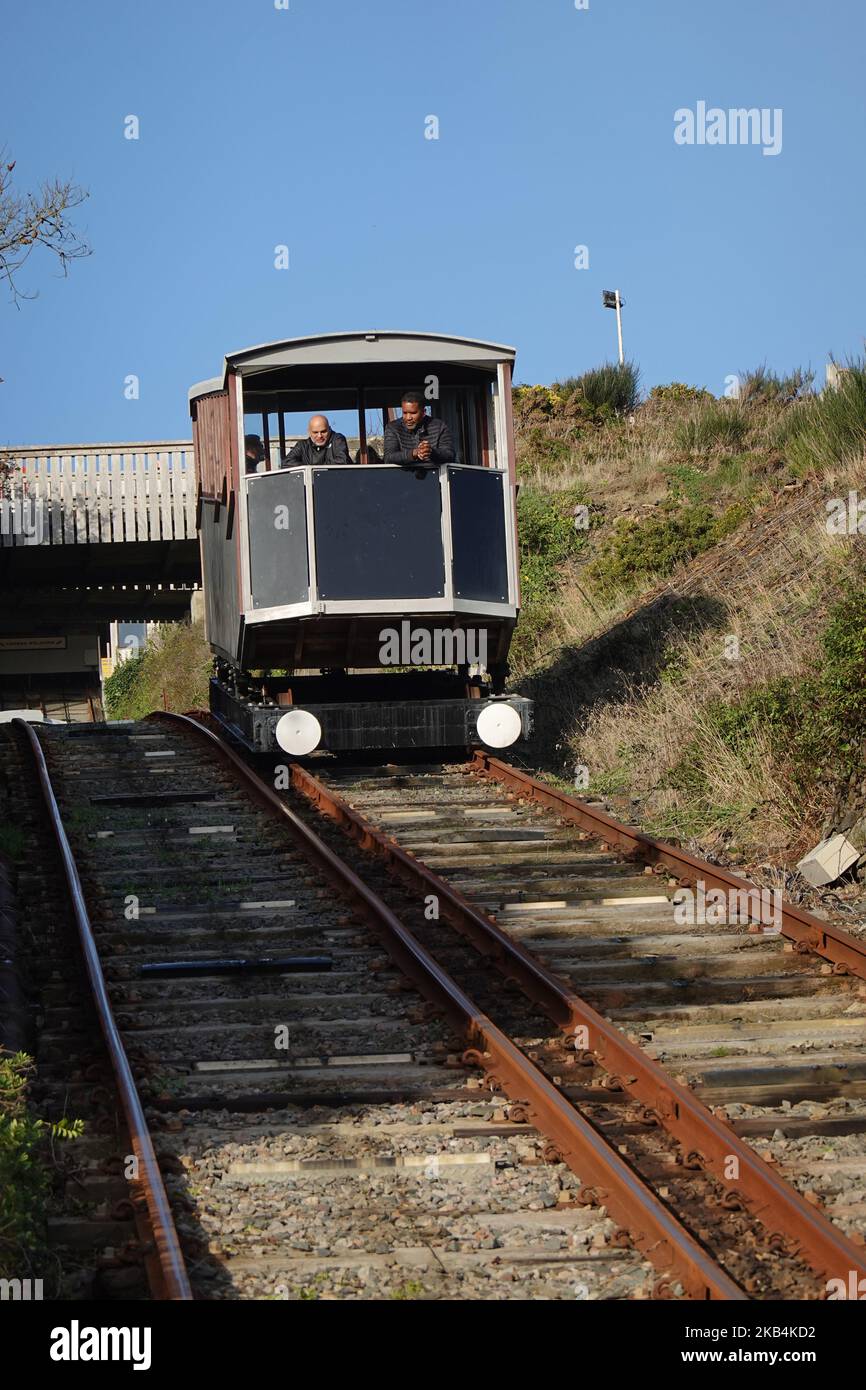 Aberystwyth Cliff Railway -1 Stock Photo - Alamy