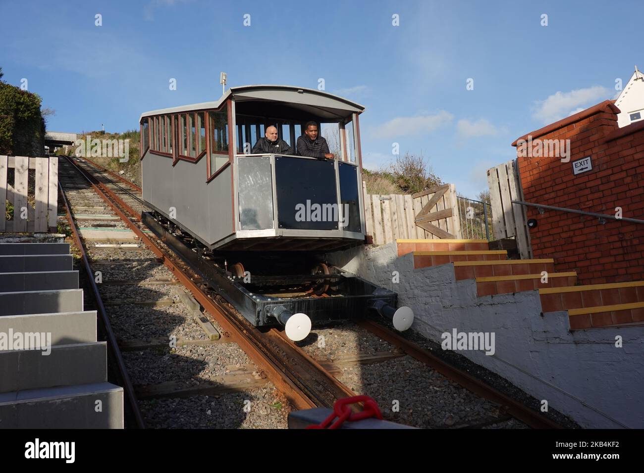 Aberystwyth Cliff Railway -2 Stock Photo - Alamy