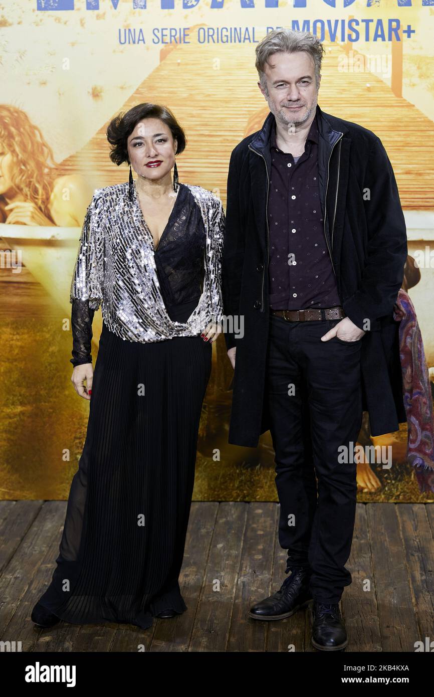 Carolina Roman and Tristan Ulloa attends to El Embarcadero premiere at ...