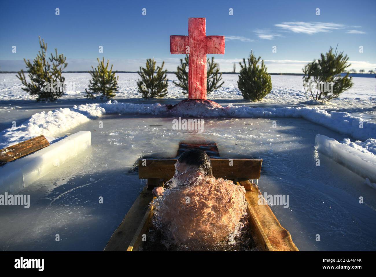 Ukraine kiev orthodox religion vyshgorod christians devotes belive ...