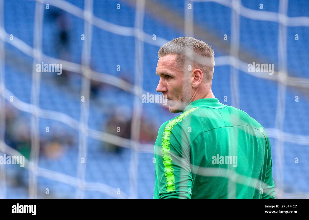 Robin Olsen during the Italian Serie A football match between A.S. Roma ...