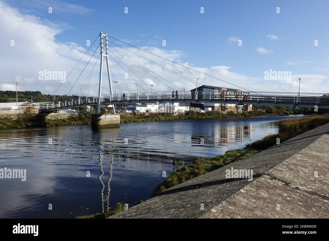 Circular footbridge hi-res stock photography and images - Alamy
