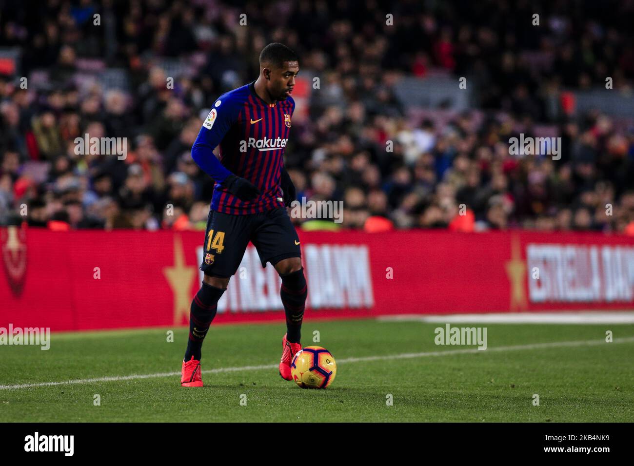 14 Malcom of FC Barcelona during the Spanish championship La Liga ...