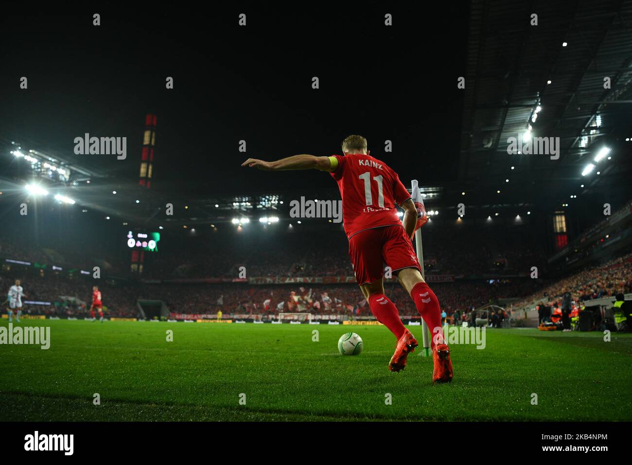 GERMANY, COLOGNE - NOVEMBER 3, 2022: Florian Kainz. The match of UEFA ...