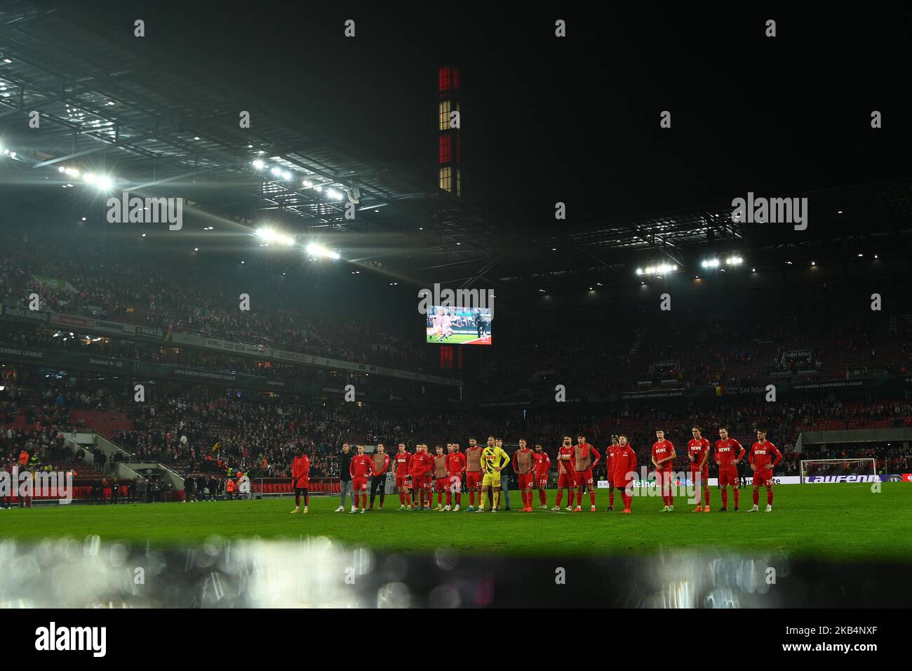 GERMANY, COLOGNE - NOVEMBER 3, 2022: The match of UEFA Europa ...