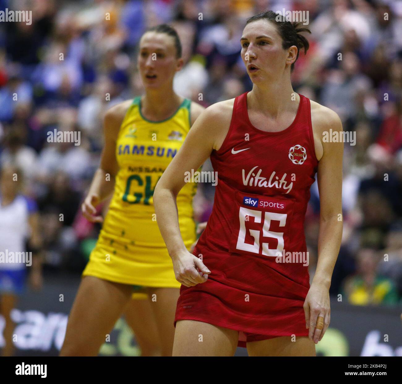 Rachel Dunn of England Roses During Netball Quad Series Vitality ...