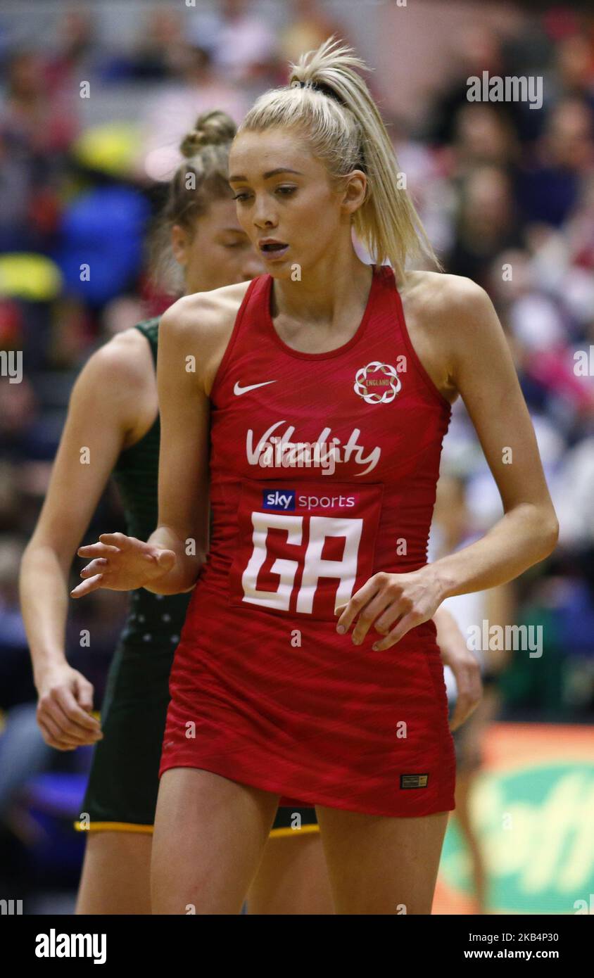 Helen Housby of England Roses During Netball Quad Series Vitality ...