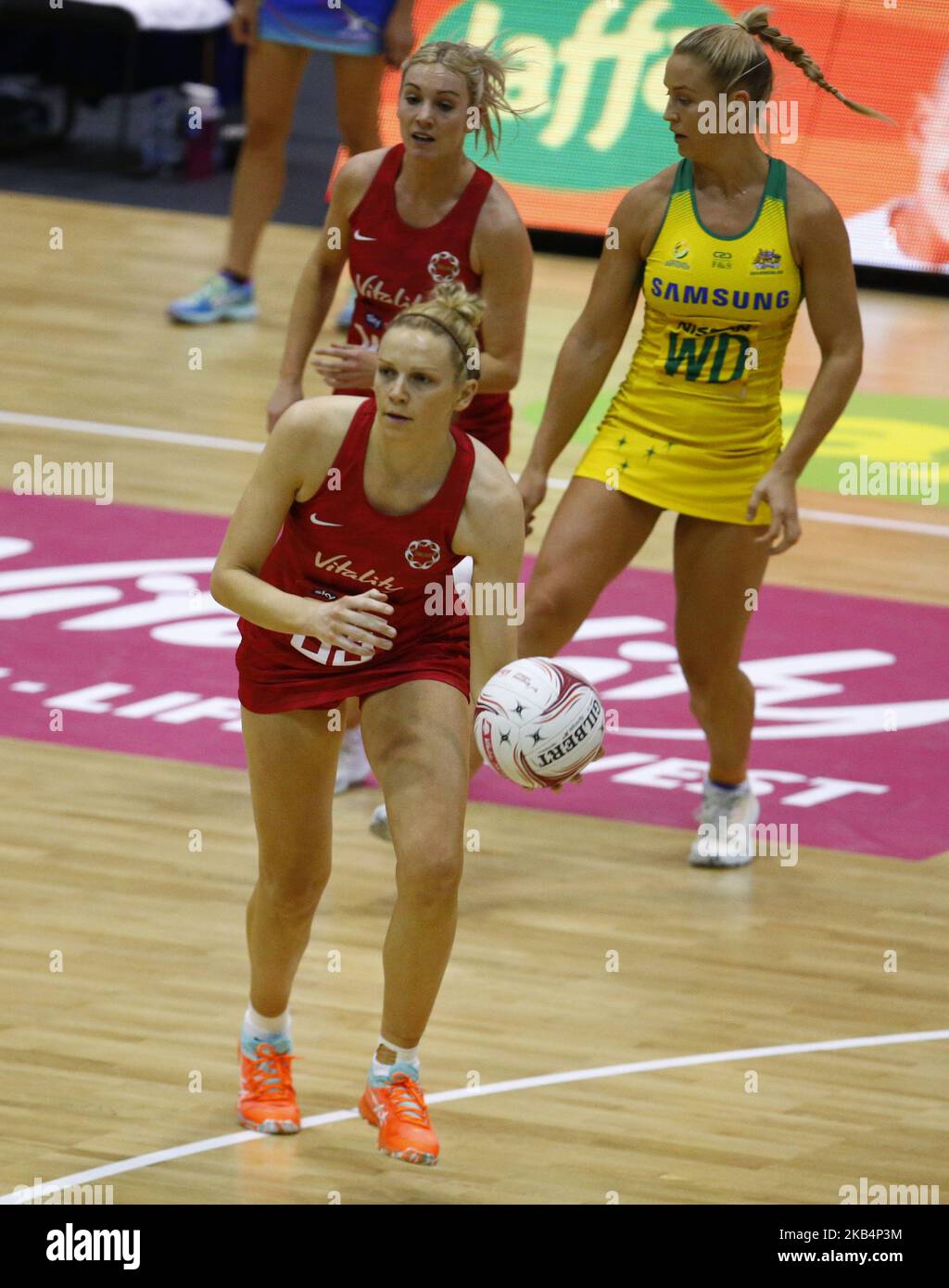 Jo (Joanne) Harten of England During Netball Quad Series Vitality ...