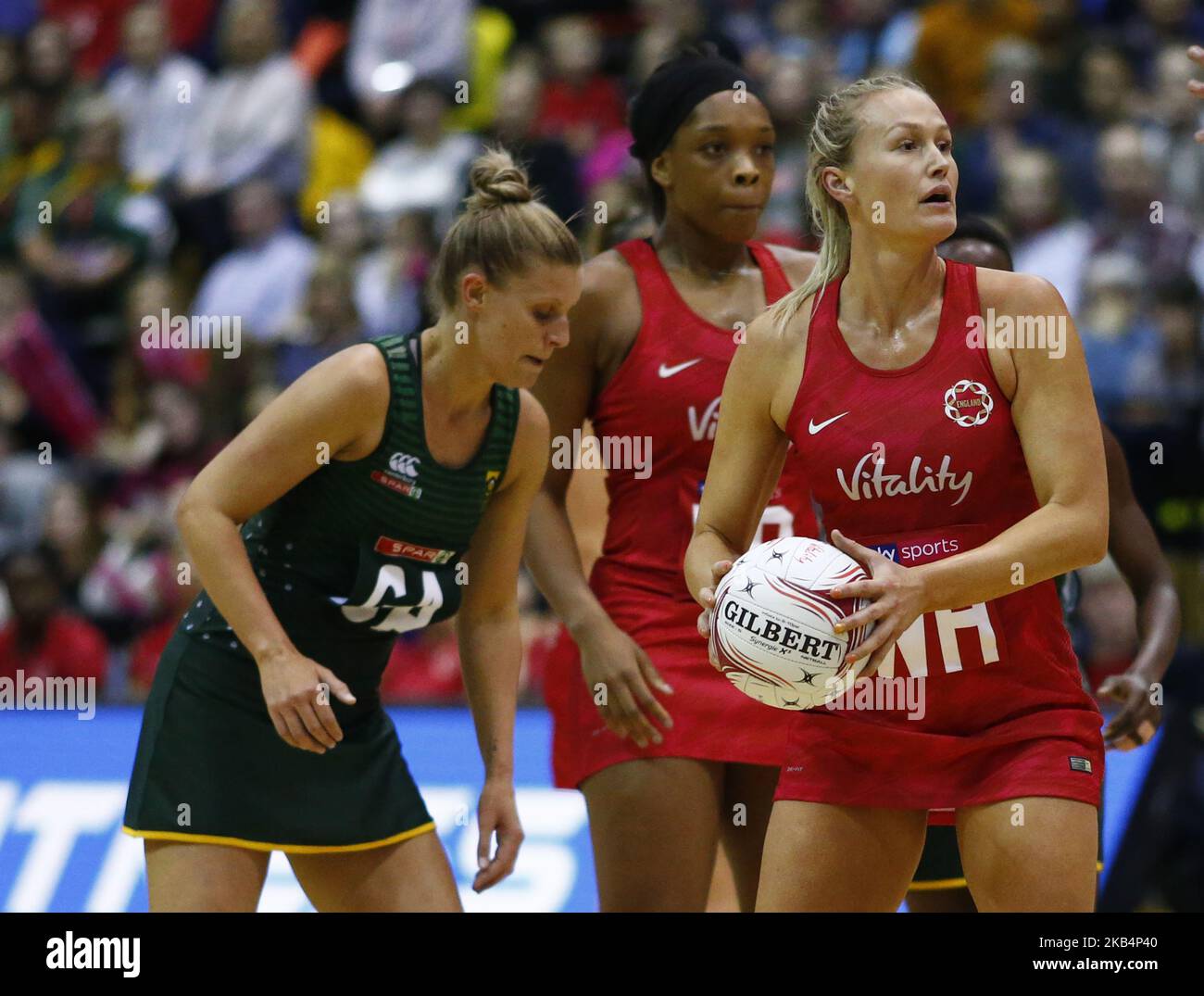 Chelsea Pitman of England Roses During Netball Quad Series Vitality ...