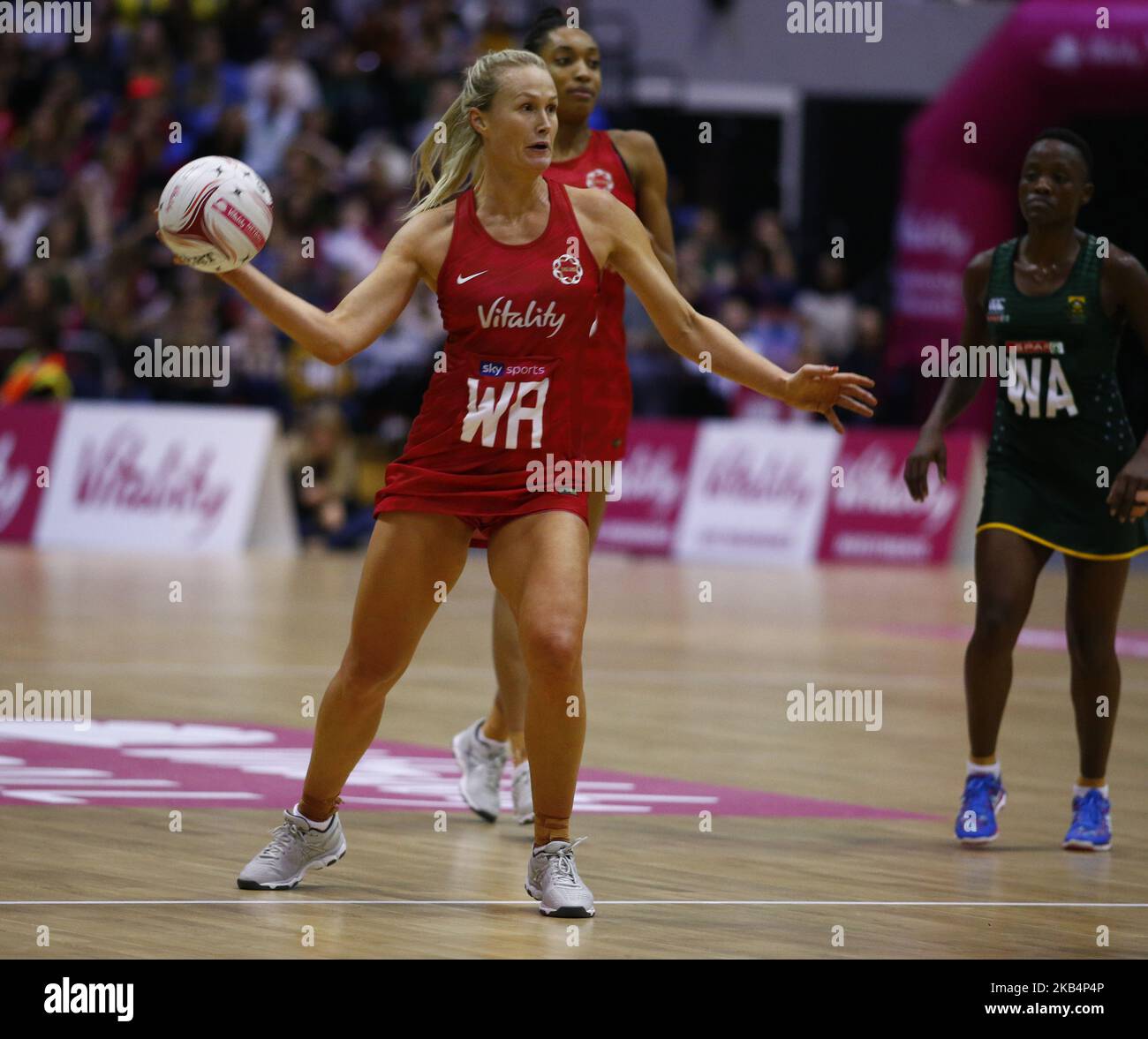 Chelsea Pitman of England Roses During Netball Quad Series Vitality ...