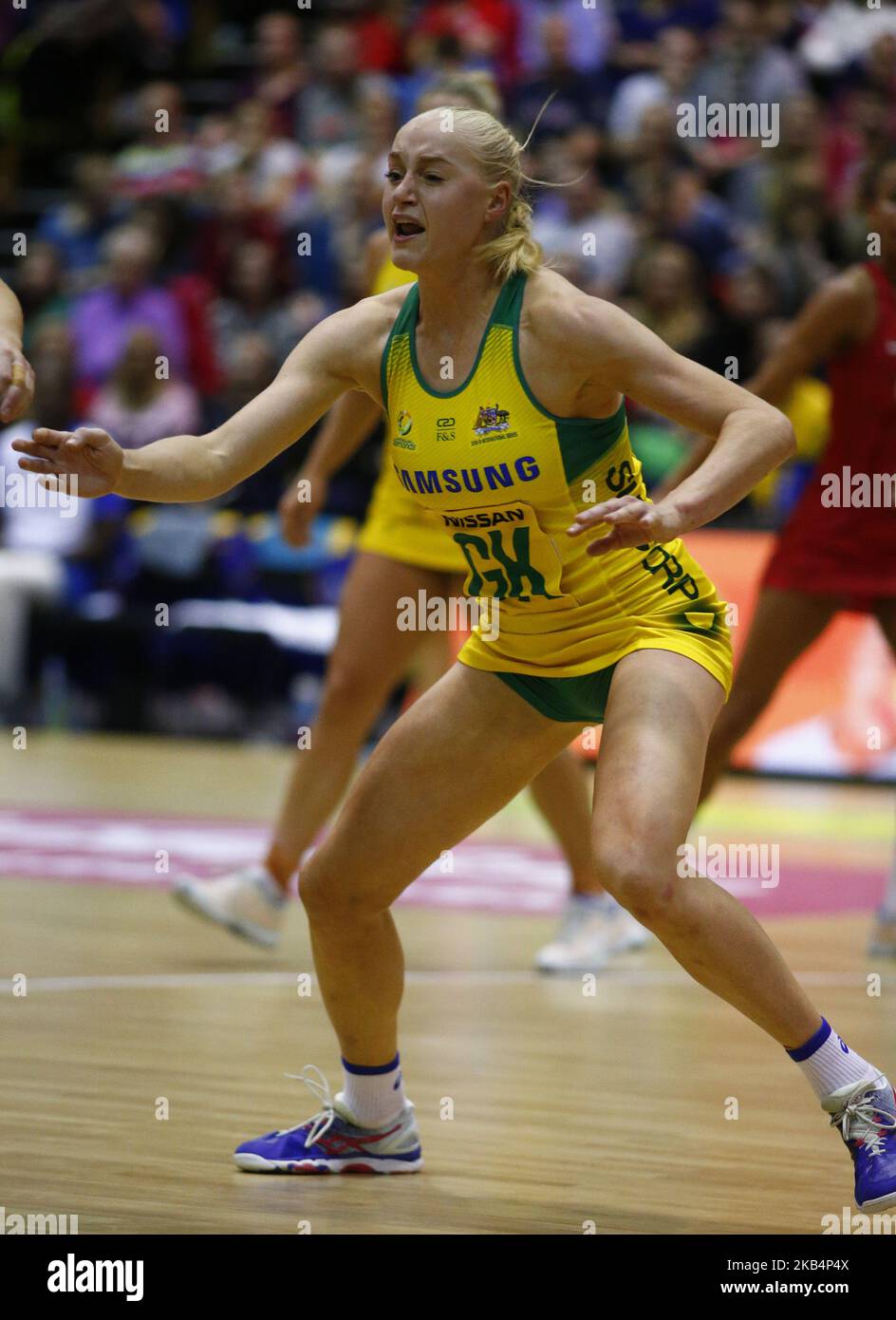 Emily Mannix of Australia Diamonds During Netball Quad Series Vitality ...