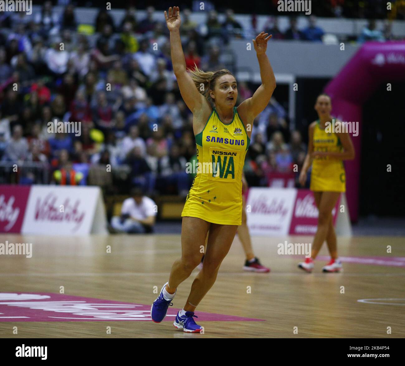 Liz Watson of Australia Diamonds During Netball Quad Series Vitality ...